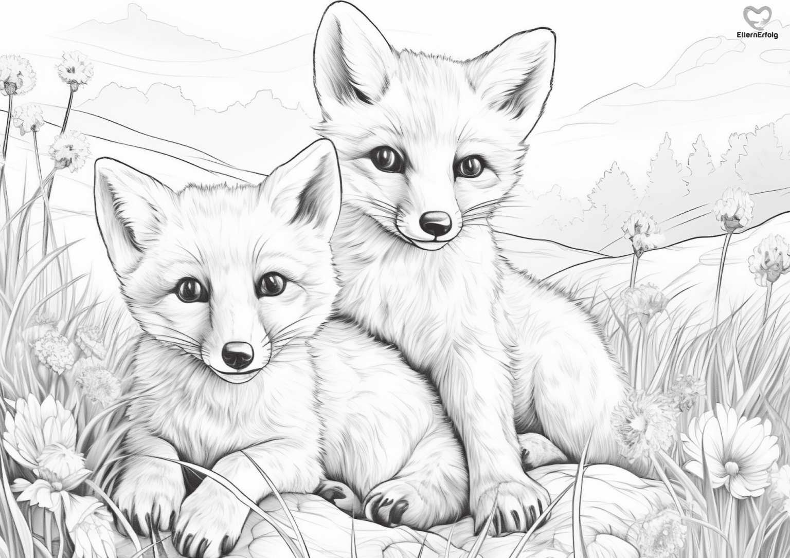 Kostenlose Fuchs Ausmalbilder: Die schönsten Malvorlagen für Kinder zum ...