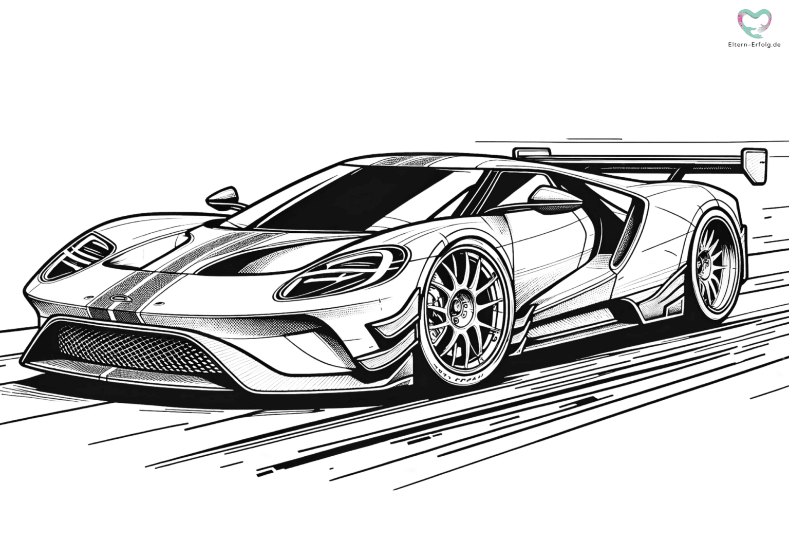 Auto Ausmalbilder zum Ausdrucken: Kostenlose Malvorlagen