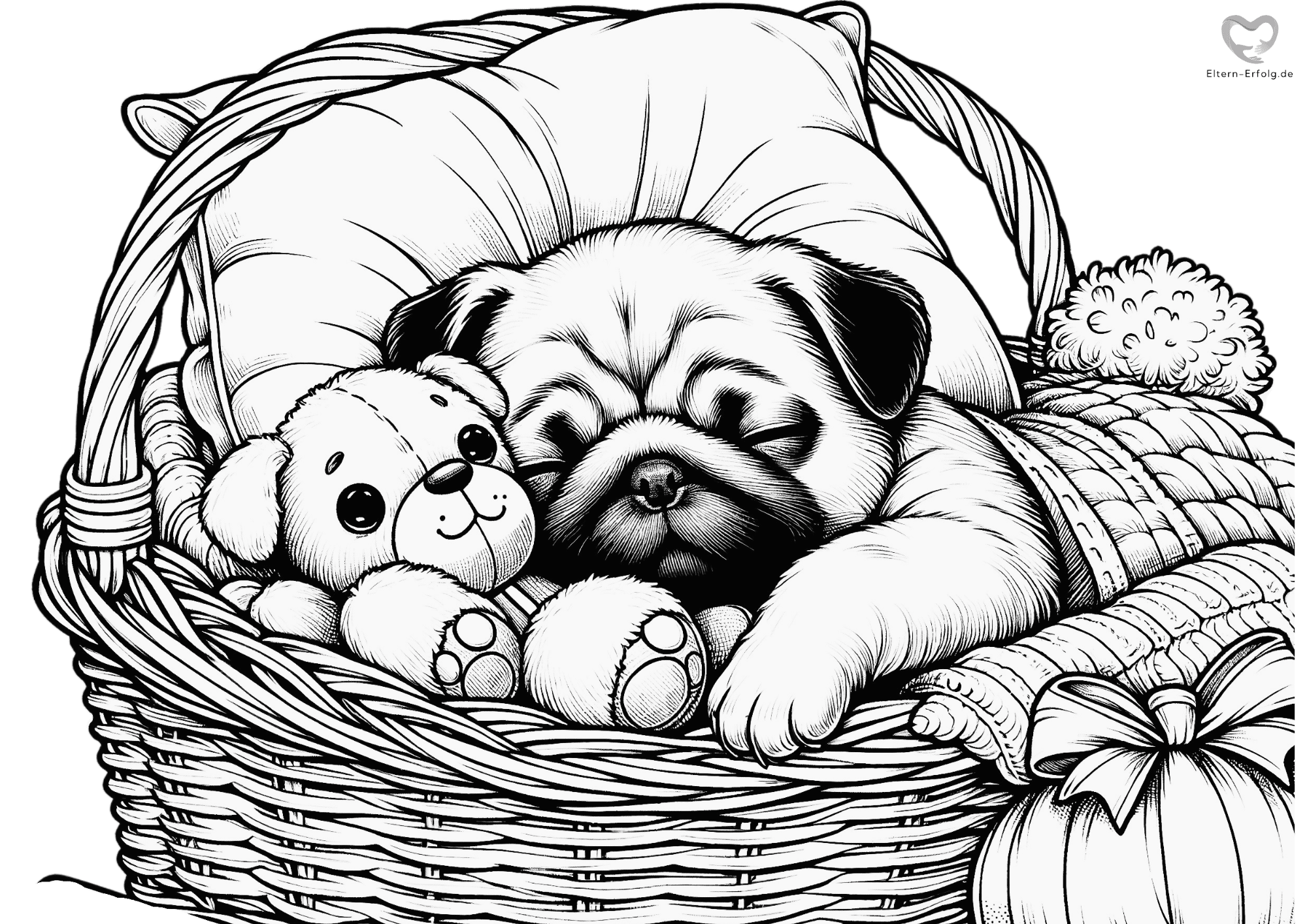 Hunde Ausmalbilder: Kostenlose Malvorlagen ausdrucken
